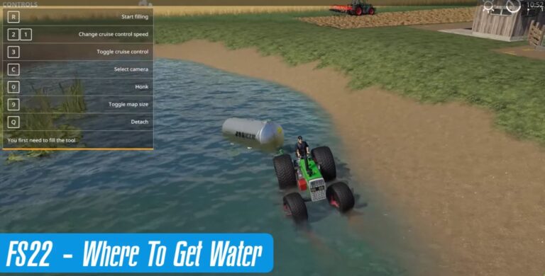 Farming Simulator 22: How To Get Water? Water System In FS22 - Teknonel