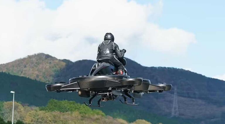 Flying Motorcycle Made By Japan - Teknonel