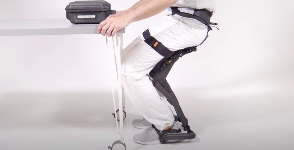 Wearable Chair: A Body Exoskeleton That Helps You Sit Anywhere - Teknonel