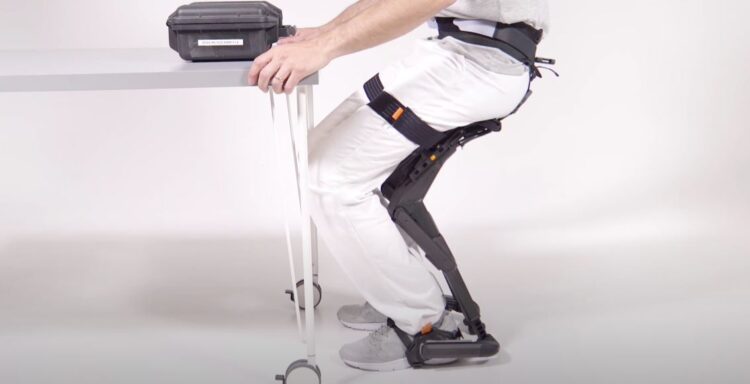 Wearable Chair: A Body Exoskeleton That Helps You Sit Anywhere - Teknonel