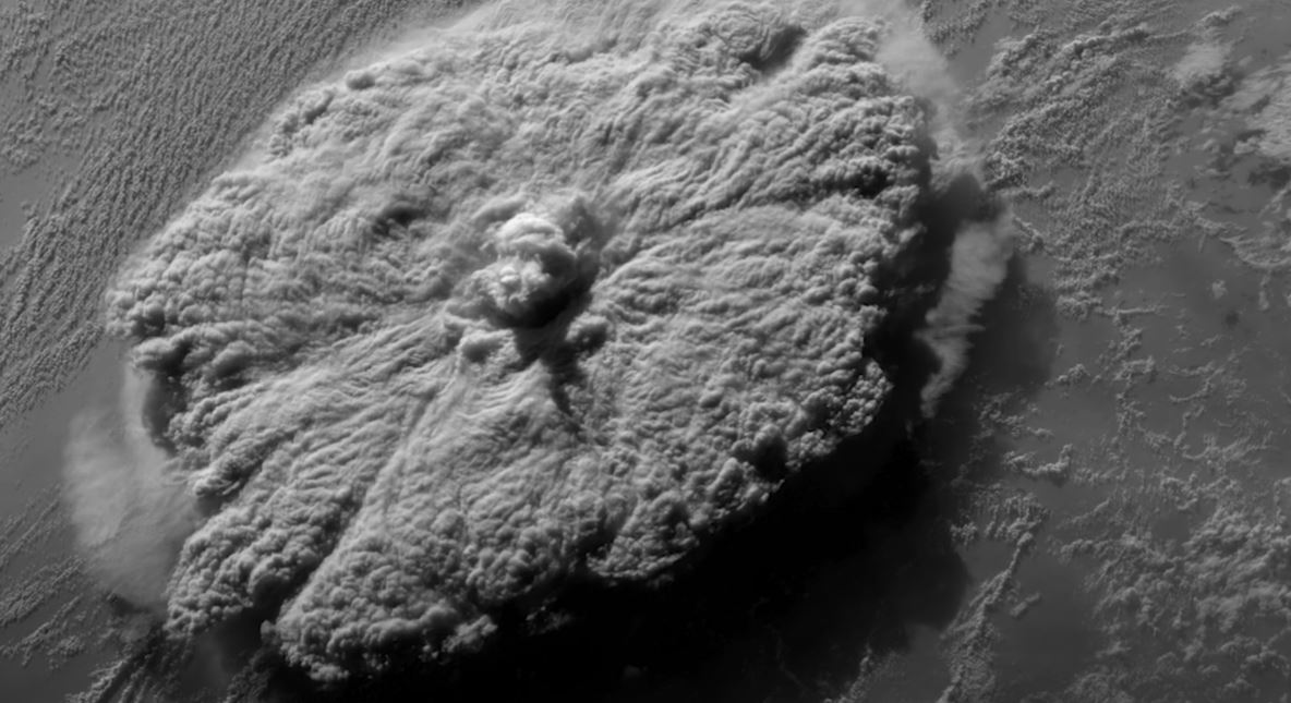 Tonga Volcanic Eruption Caused A Wind Speed Of 720 Kph - Teknonel